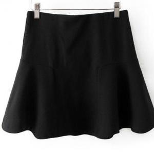 Fashion Women Party Cocktail Mini Skater Skirt Miniskirts Black Or Red ...